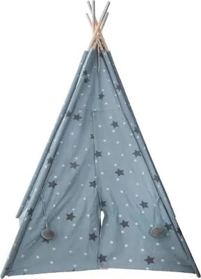 Atmosphera for Kids Dětský stan teepee s modrými hvězdami