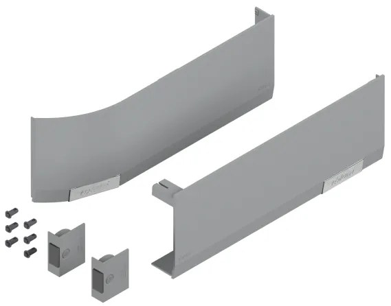 BLUM Sada krytek Aventos HF/HS/HL TOP pro SERVO DRIVE světle šedá