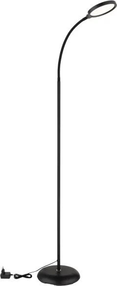 Globo 58503S - LED Stmívatelná dotyková stojací lampa KALDERON LED/8W/230V černá