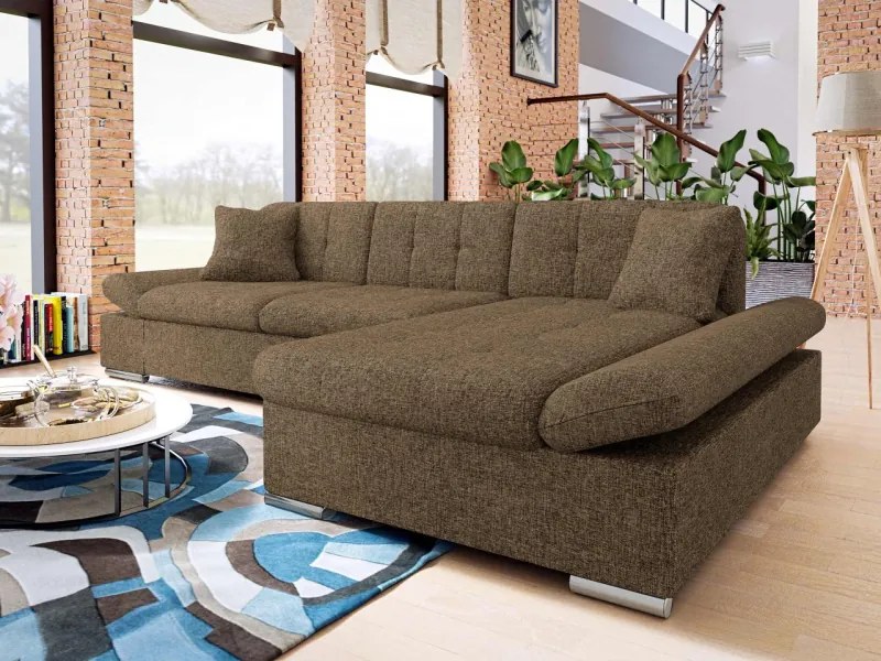 Rohová sedací souprava Magnir, Potah: Lux 06 + Lux 06 + Lux 05, Strana: levá