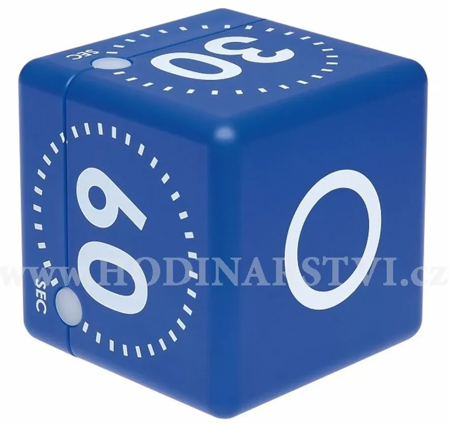 Digitální časovač TFA 38.2036.06 CUBE - modrý | BIANO