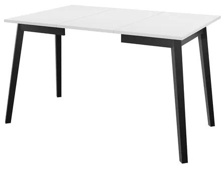 Jídelní rozkládací stůl Renkiz S 85/85, Barva dřeva: bíla + černá