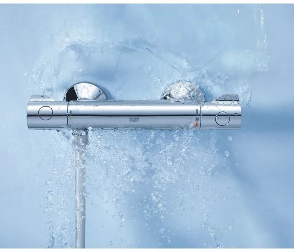 Grohe Grohtherm 800 - Termostatická sprchová baterie, chrom, chrom 34558000