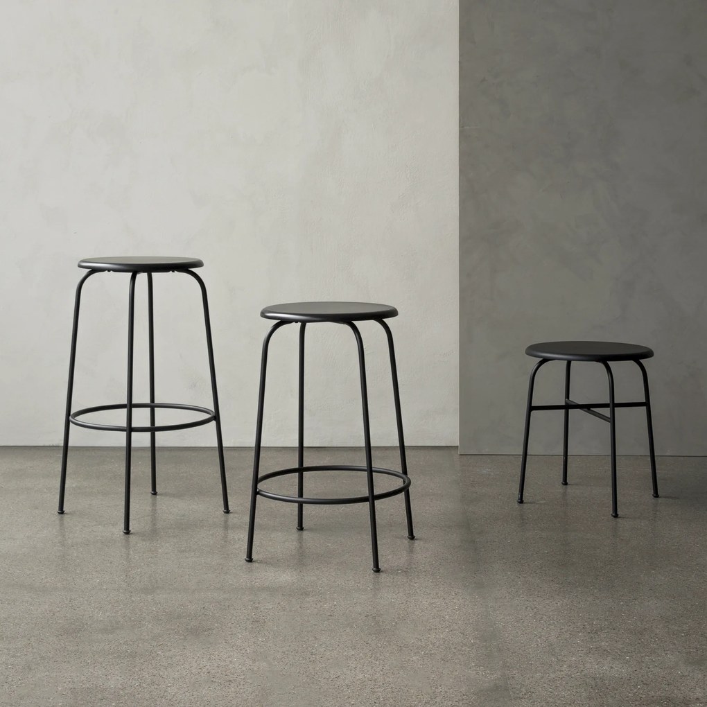 AUDO (MENU) Stolička Afteroom Stool, Black