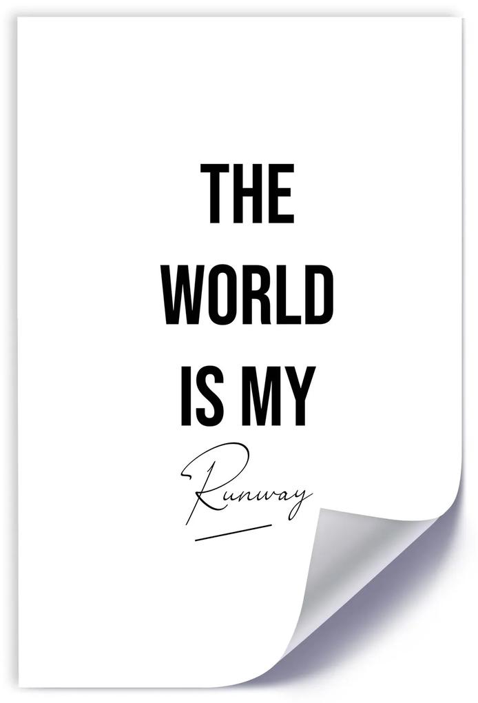 Gario Plakát Svět je mé molo Barva rámu: Bez rámu, Rozměry: 20 x 30 cm