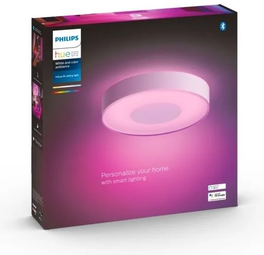 Philips -LED RGB Stmívatelné stropní svítidlo Hue LED/33,5W/230V pr. 381 mm bílá