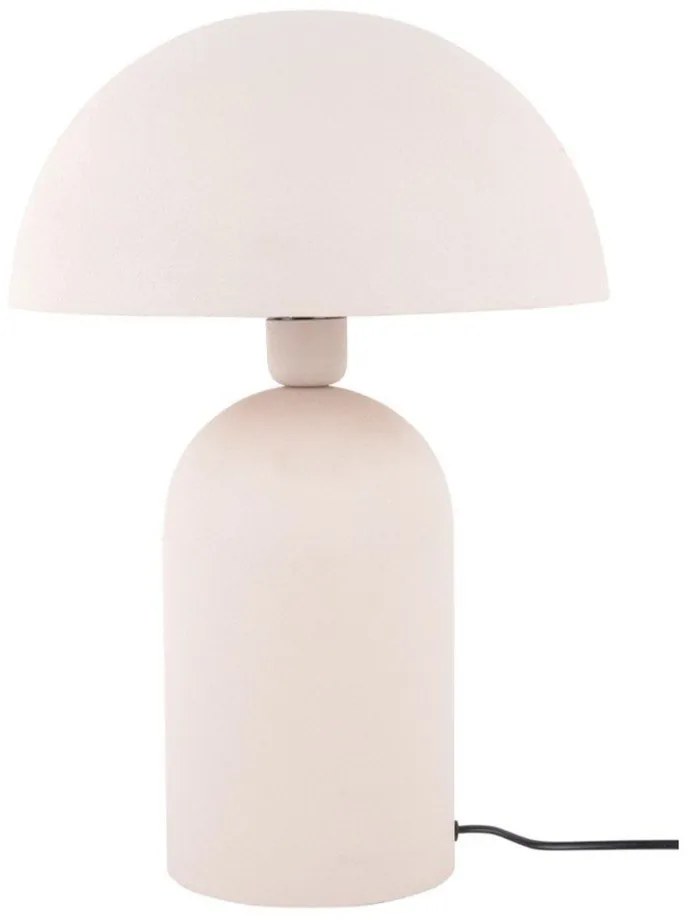 Krémová stolní lampa (výška 43 cm) Boaz – Leitmotiv
