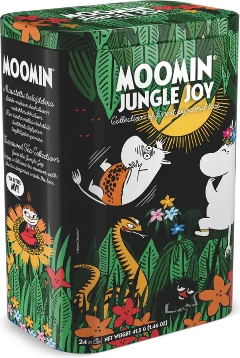 Set čajů Moomin Jungle Joy, dóza / 24 sáčků