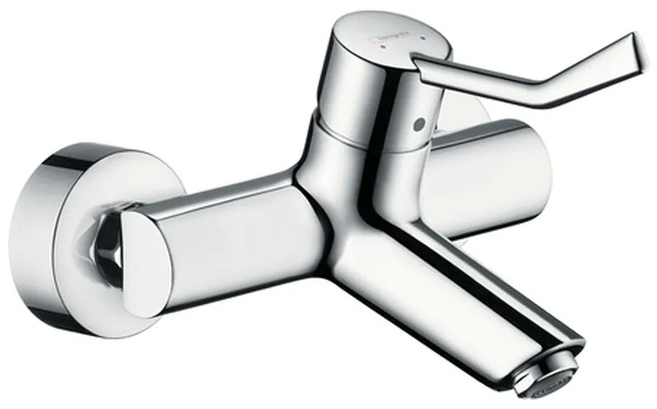 Hansgrohe Talis - Páková umyvadlová baterie nástěnná s prodlouženou rukojetí, chrom 32037000