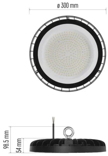 LED Průmyslové závěsné svítidlo High Bay LED/225W/230V 4000K IP65