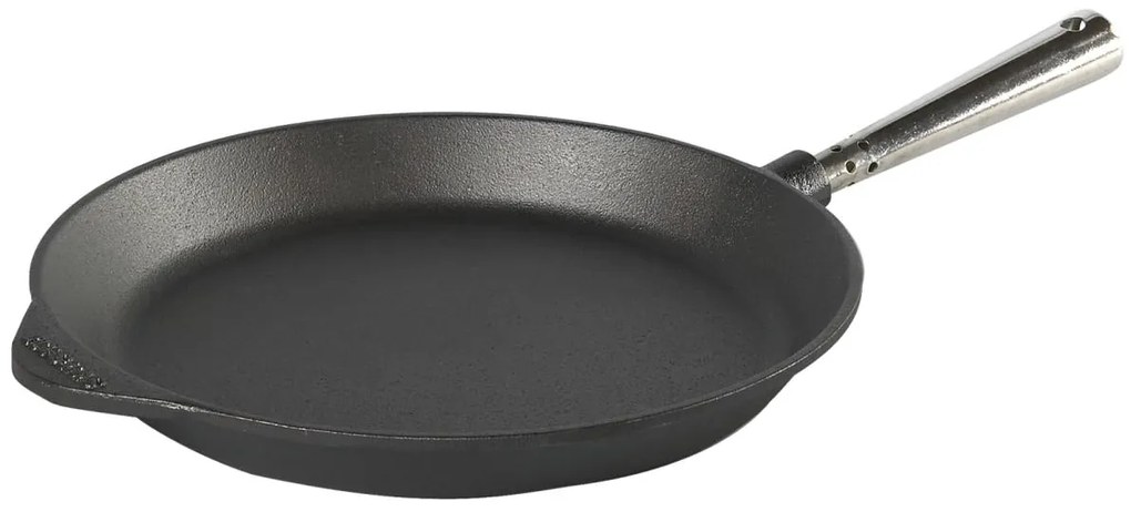 SKEPPSHULT Litinová pánev 28cm s rukojetí z nerezové oceli