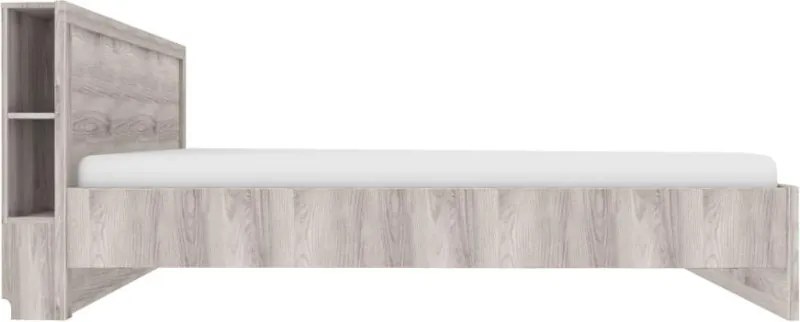 Postel s policemi JESI NEW, 160x200, kaštan nairobi Kondela 0000408051