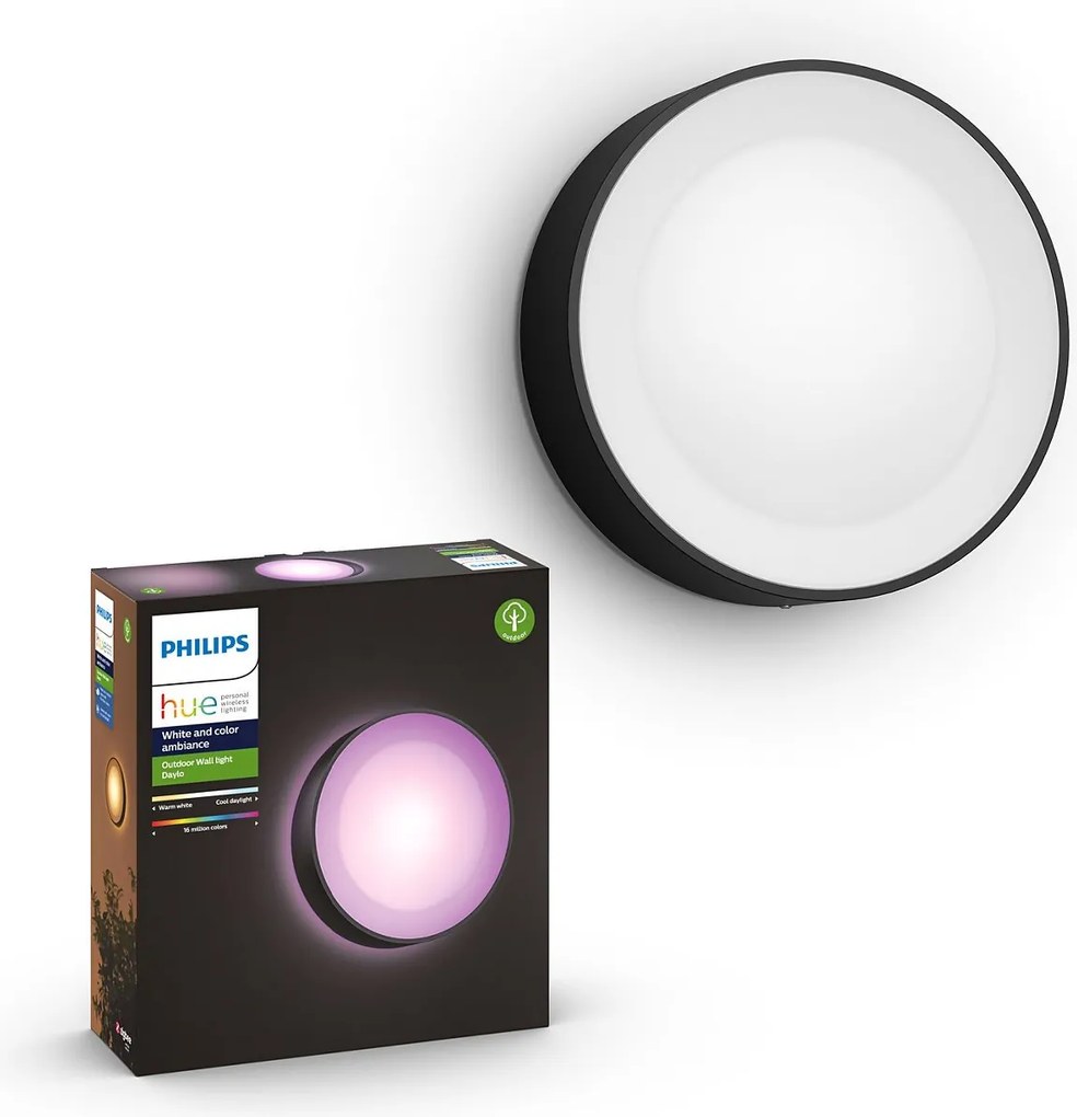 Philips hue 17465/30/p7 led venkovní nástěnné svítidlo daylo 1x15w | 1200lm | rgb - white and color ambiance