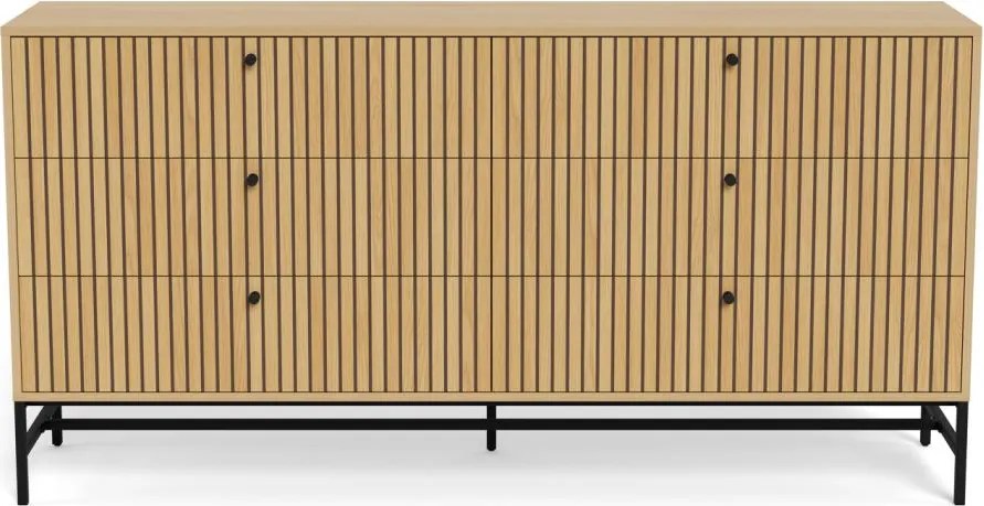 ACTONA Komoda ALBANY hnědá 157,9x40 cm