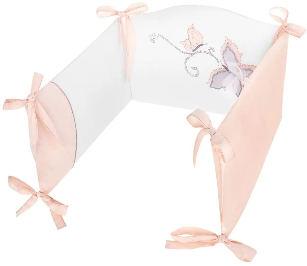 6-dílné ložní povlečení Belisima Butterfly 100/135 růžové