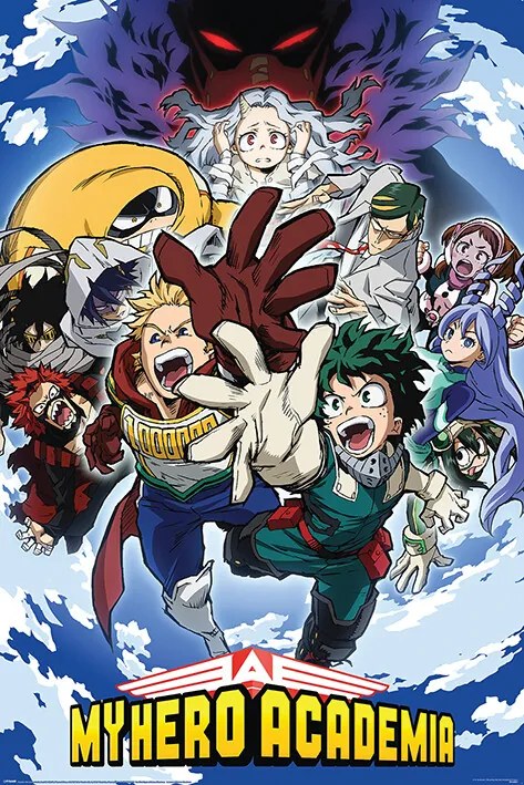 Plakát, Obraz - My Hero Academia  - Reach Up, (61 x 91.5 cm)