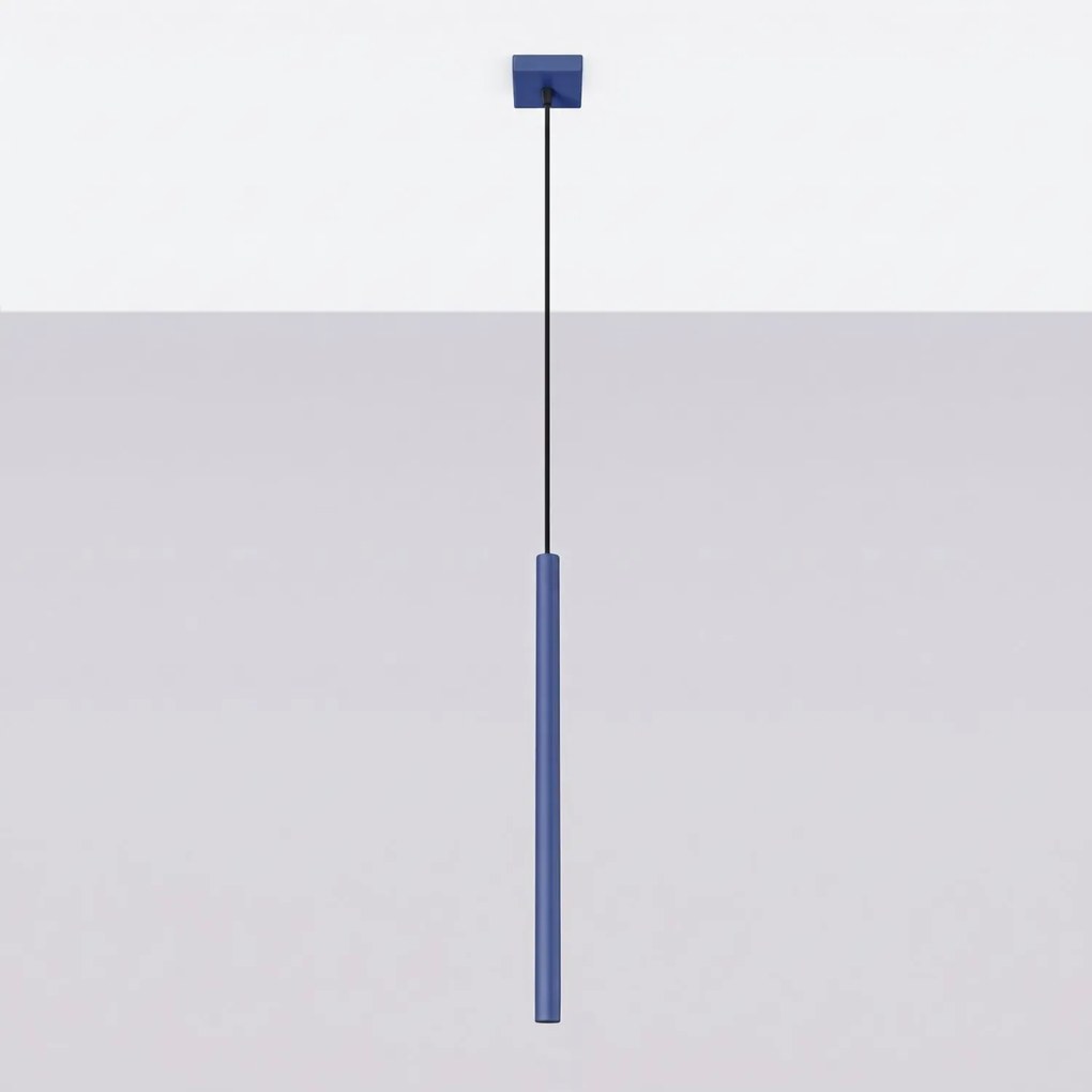 Sollux Lighting Závěsné svítidlo PASTELO 1 ultramarínové