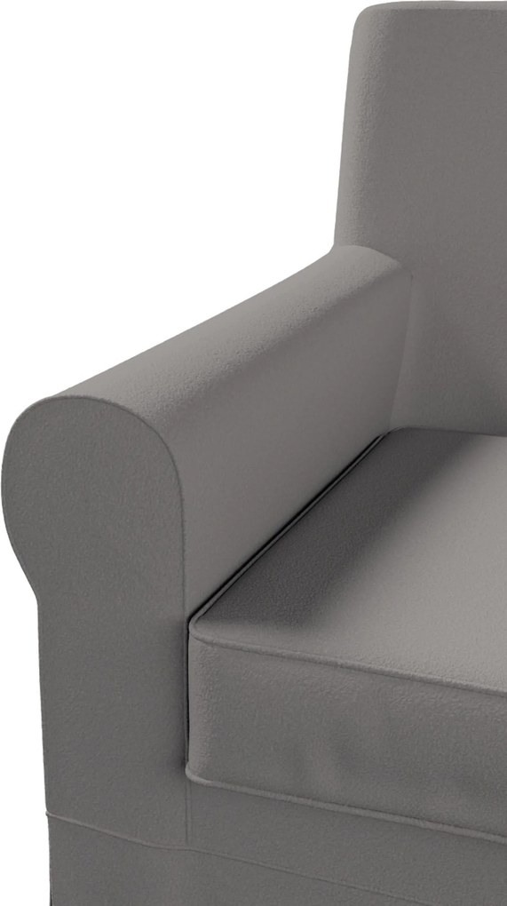 Potah na křeslo IKEA Ektorp Jennylund barva béžová látka pletený vzor