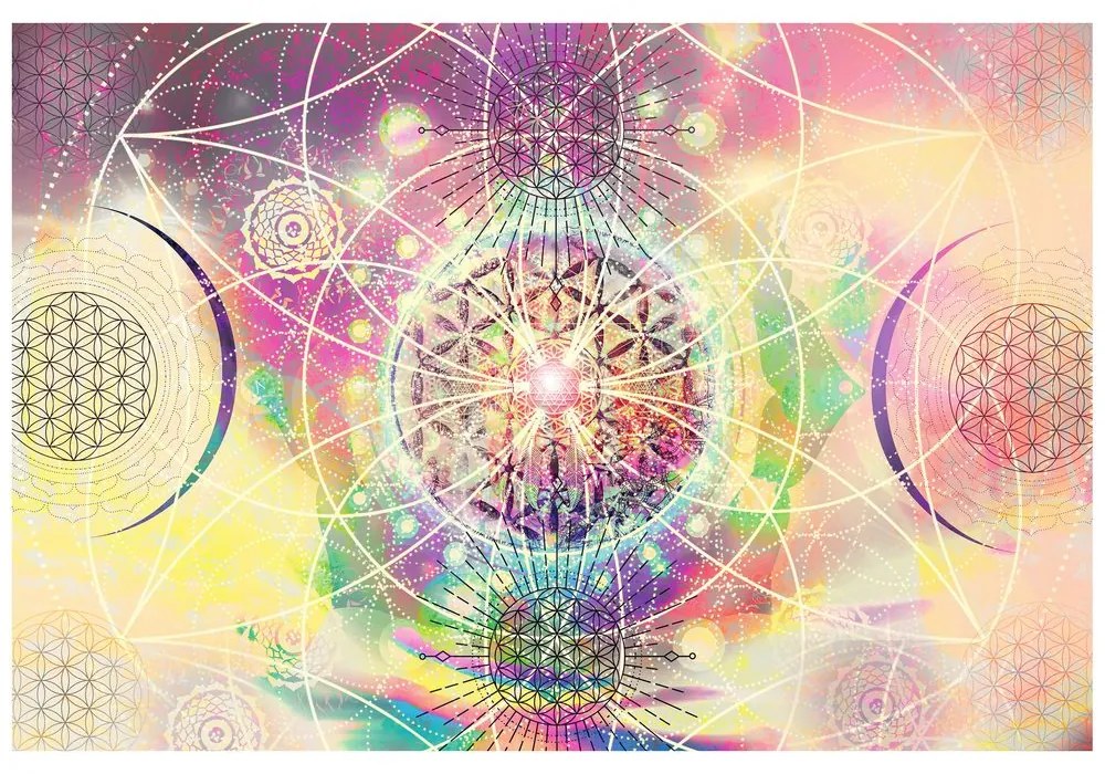 Samolepící tapeta Mandala v zajímavém provedení