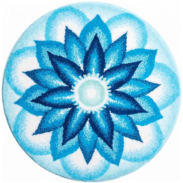 GRUND Mandala předložka NEBESKÝ MÍR modrá kruh 100 cm
