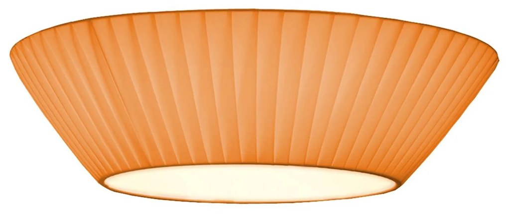 Prosté stropní světlo Emma 50 cm oranžové