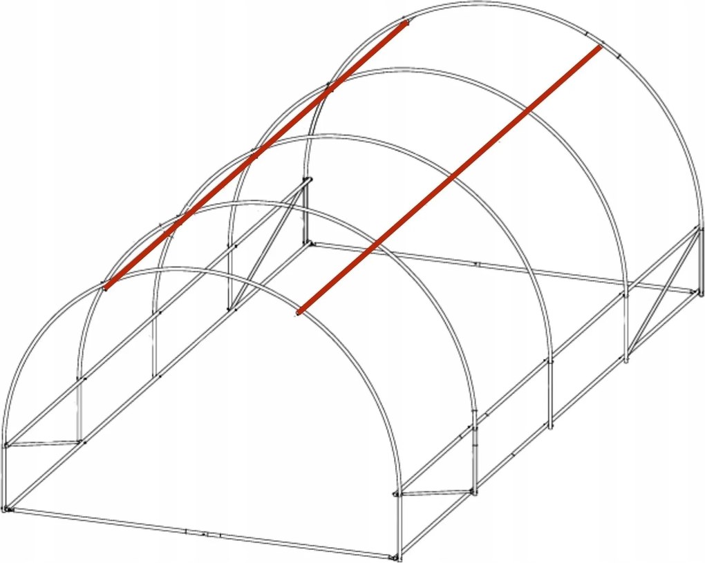 TRENDIE Fóliovník 3x6m zelený PREMIUM