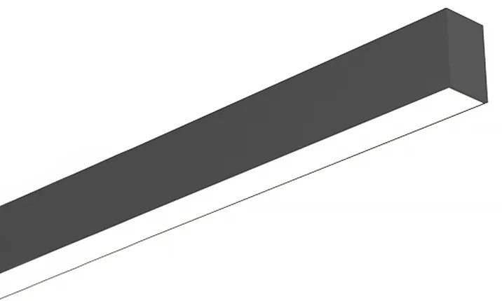 Přisazené lineární svítidlo Dash 40 Ceiling Barva: Černá, Délka: 1411 mm, Teplota chromatičnosti / Stmívání: 4000 Kelvinů / Stmívatelné DALI