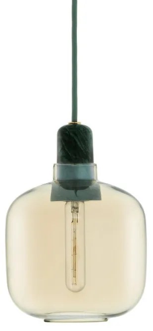 Normann Copenhagen Závěsná lampa Amp Small, gold/green 502117