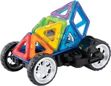 MAGFORMERS Magnetická stavebnice Transform Wheel Bugy / 17 dílků / od
