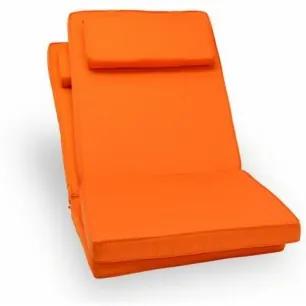 Sada 2 kusů polstrování na židli Garth - oranžová