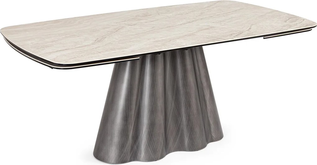 BIZZOTTO Rozkládací jídelní stůl MIRVANA světlý 180-260x100 cm 0731310