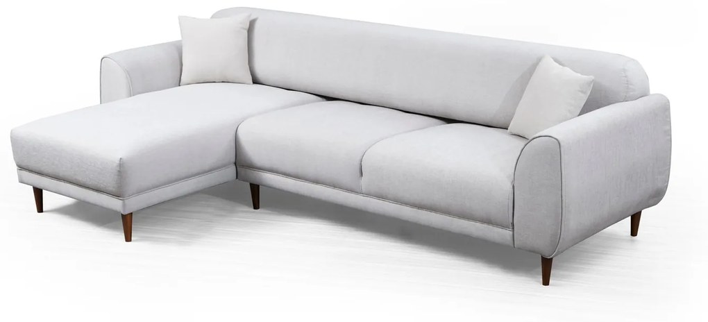Designová sedačka Haylia 287 cm béžová - levá