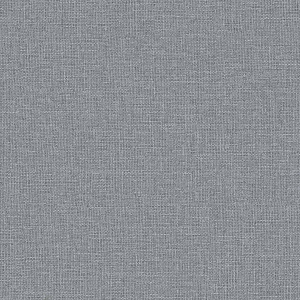Petromila Rozkládací pohovka ve tvaru L světle šedá 260x140x70 cm textil