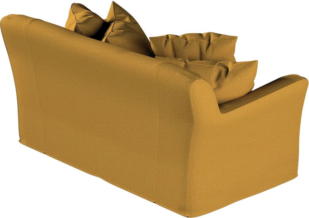 Potah na pohovku IKEA Tomelilla 2-místná nerozkládací barva žlutá látka pletený vzor