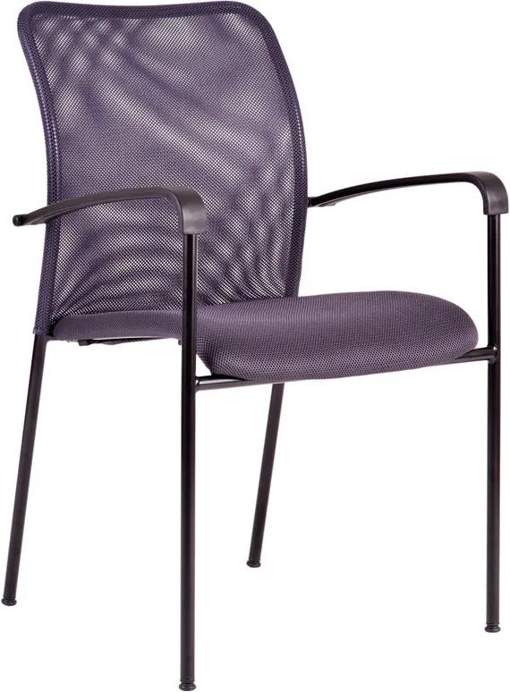 Office Pro Jednací židle TRITON BLACK - DK 15, antracit