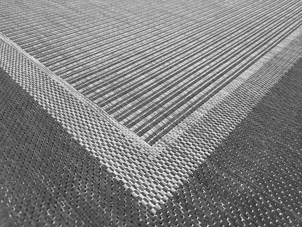BE Koberec Eqos 0001GREY - šedý obdélníkový Rozměr: 40x60 cm