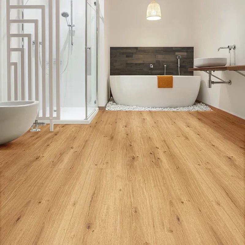 Vinylová plovoucí podlaha BRASED Aquafix Natur Click 9590 Dub královský hnědý 1,99 m²
