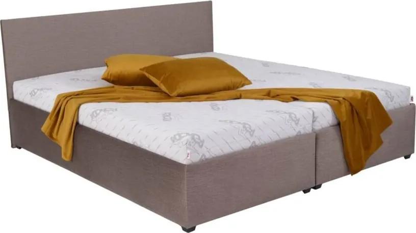 Pohoda Čalouněná postel ELLEN s úložným prostorem a volně loženou matrací | Látka: Solar 23,Šířka matrace: 180 cm