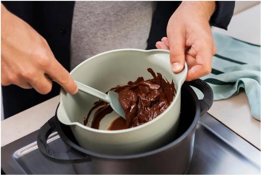 Šalvějově zelená plastová mísa ø 22 cm Chef It – Mepal