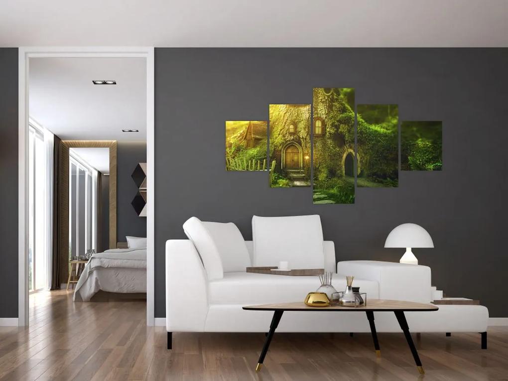 Obraz - Pohádkový les (125x70 cm)