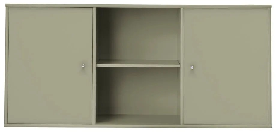 Khaki závěsná komoda 133x61x42 cm Mistral – Hammel Furniture