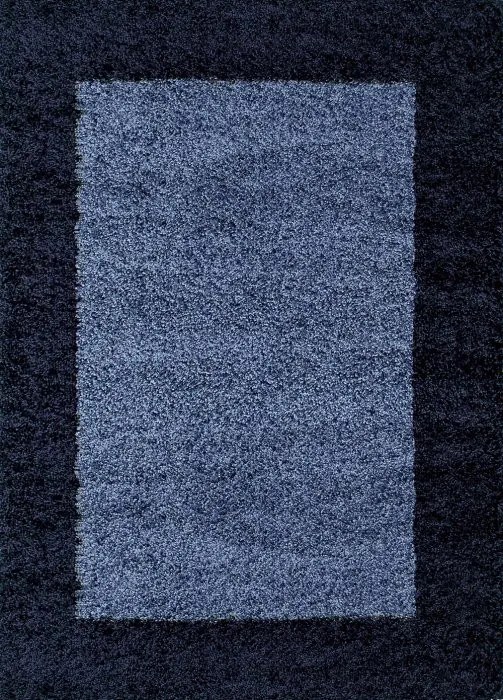 Vopi | Kusový koberec Life Shaggy 1503 navy - 80 x 250 cm