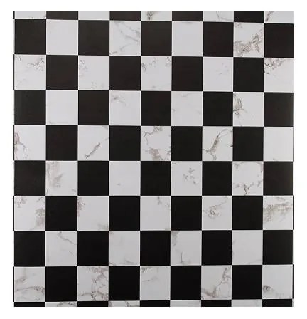 Samolepící fólie šachovnice 45 cm x 10 m