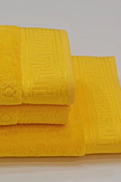 Ručník VERA 50x100 cm - Žlutá, Soft Cotton