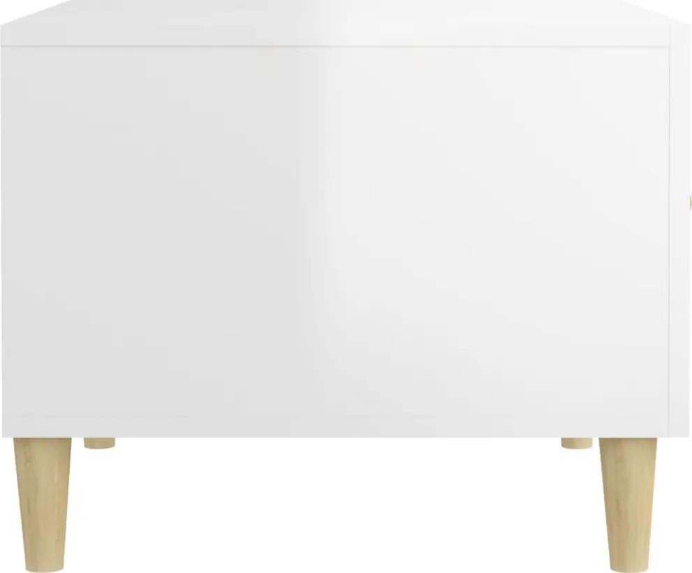 vidaXL Konferenční stolek 50 x 50 x 40 cm kompozitní dřevo [812720] Barva: hnědý dub