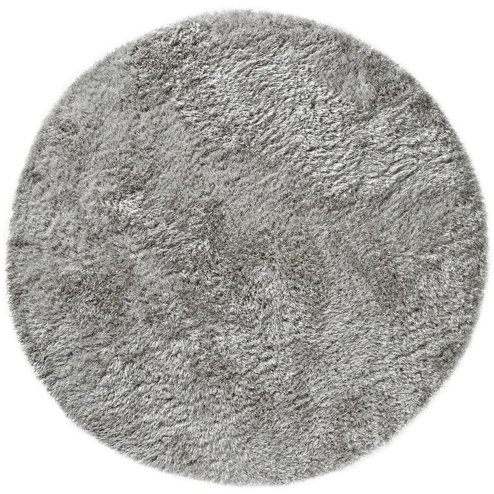 Tribeca Design Kusový kruhový koberec Cookie Silver Rozměry: 150x150 cm