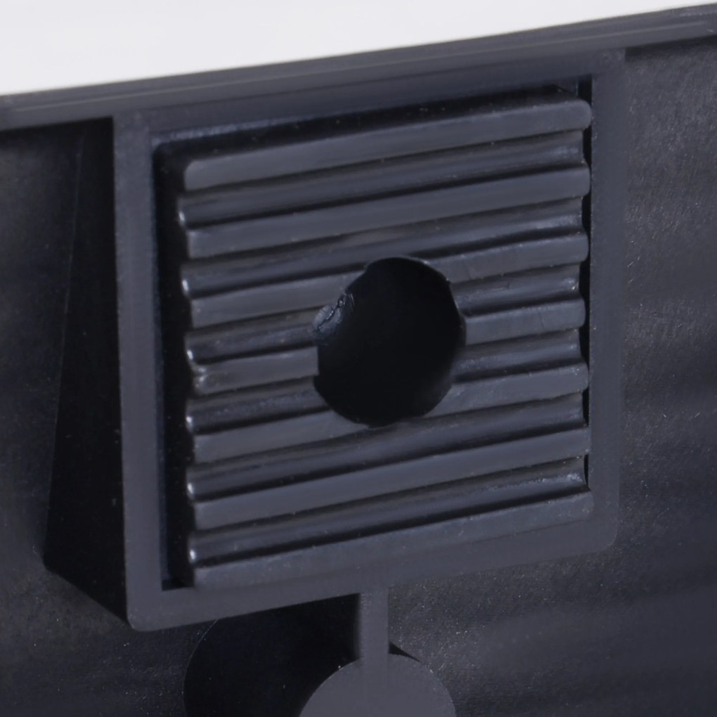 DURHAND Plastové Nakládací Rampy pro Automobily, Přístupové Rampy, 2 Kusy, Nosnost 2,5 Tuny, 91 x 30 x 21 cm, Černé