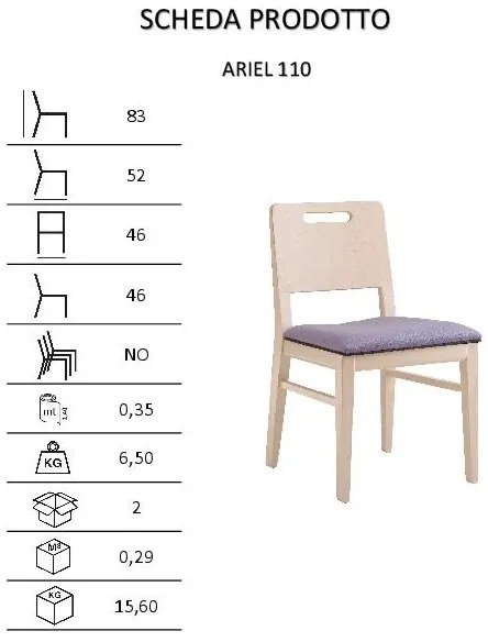 NábytekProNás Designová židle Ariel 110 - čalounění VARIANTA PROVEDENÍ: BUK