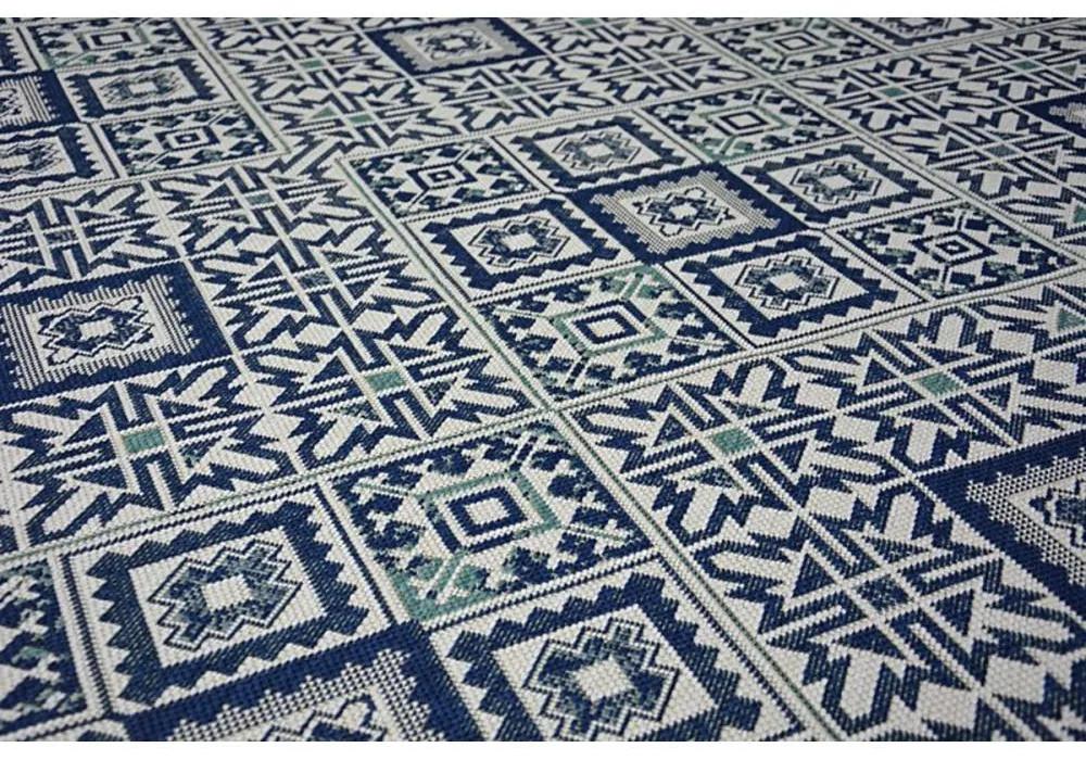 Kusový koberec Hary modrý 140x200cm