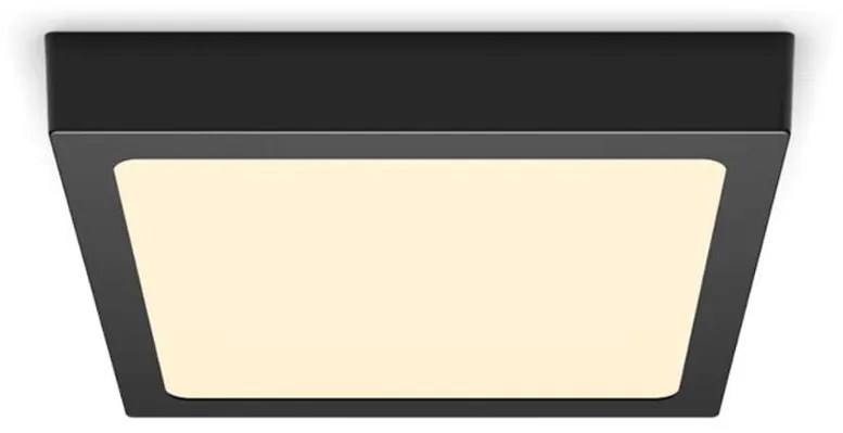Philips Osvětlení - LED svítidlo 28x28 cm, 2700 K, 20 W, černá 929002661731